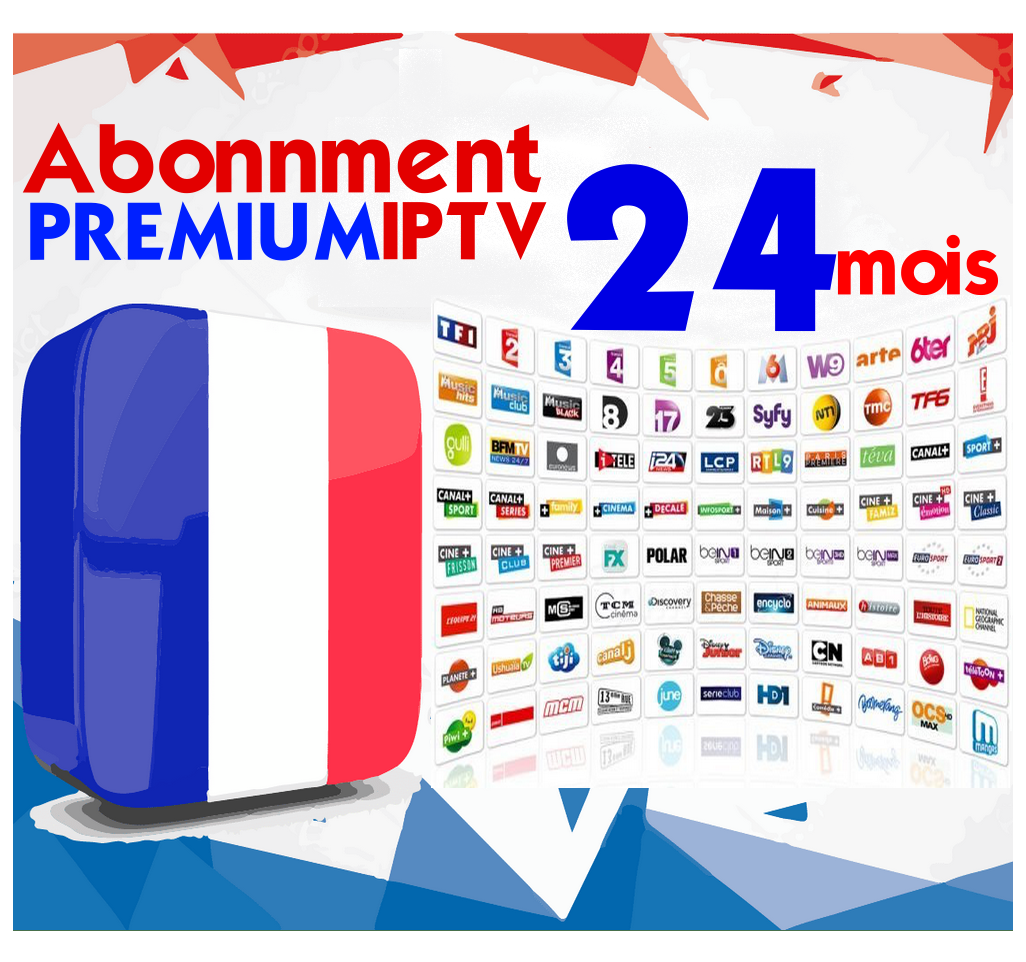 Abonnement IPTV PREMIUM 24 Mois FRANCE IPTV - LeboniPTV